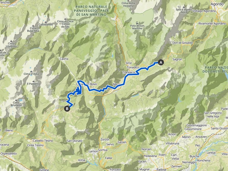 Passo Brocon | Fahrradtour | Komoot